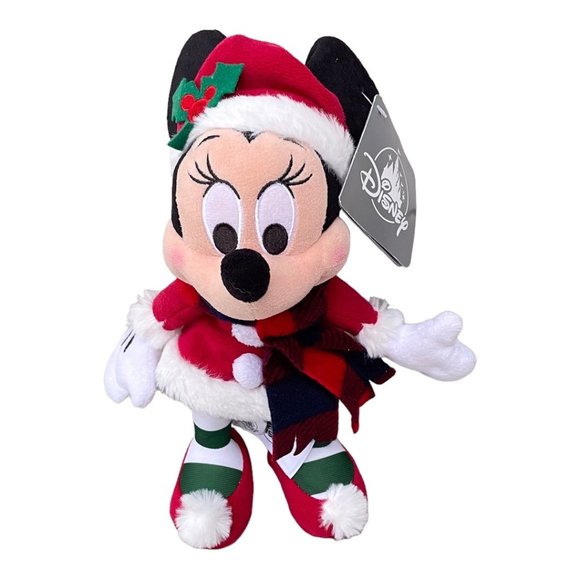 Disney | Toys | Disney Parks Santa Minnie Mouse Retro Christmas Holiday ...